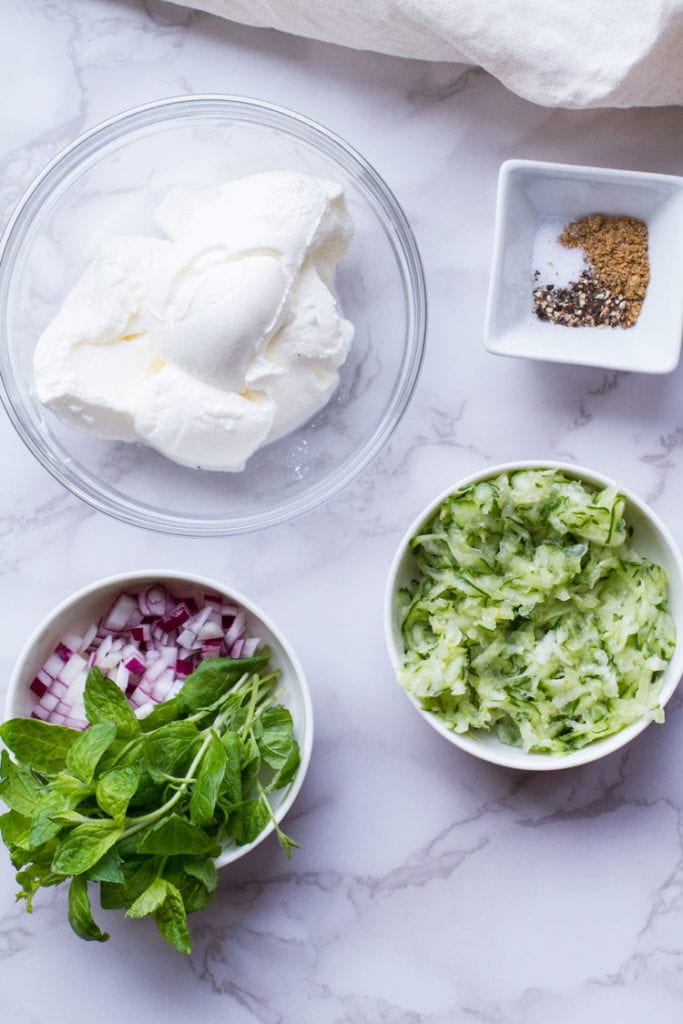 Refreshing Indian Raita Recipe (Yoghurt Cucumber Dip) - Ginger with Spice