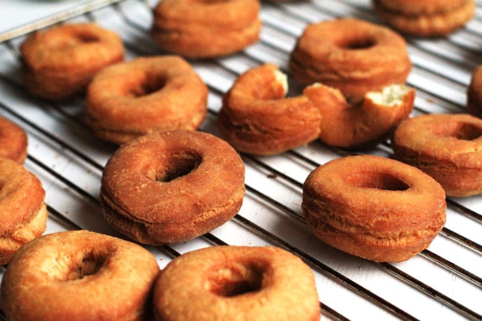 Crispy Fluffy Doughnuts (Smultringer) - Ginger with Spice