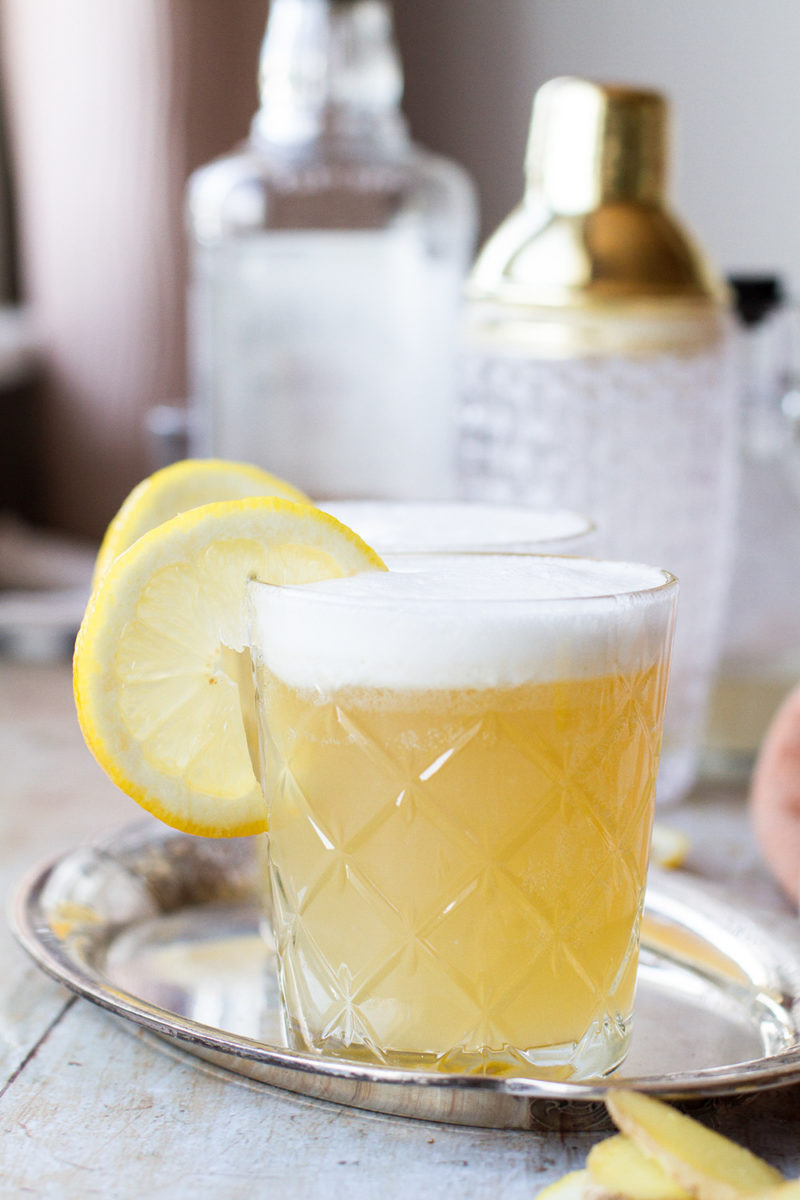 Classic Whiskey Sour or Whisky Sour (+ Ginger Recipe) - Ginger with Spice