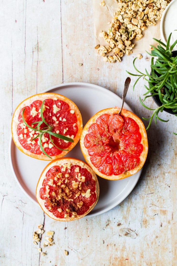 Baked Grapefruit: 3 Healthy Recipes - Ginger with Spice