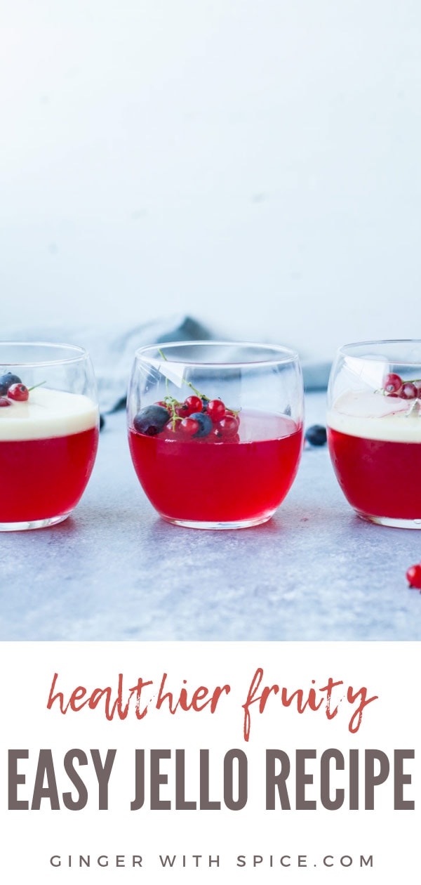 Easy Homemade Jello Recipe with Fresh Fruit (Jelly) - Ginger with Spice