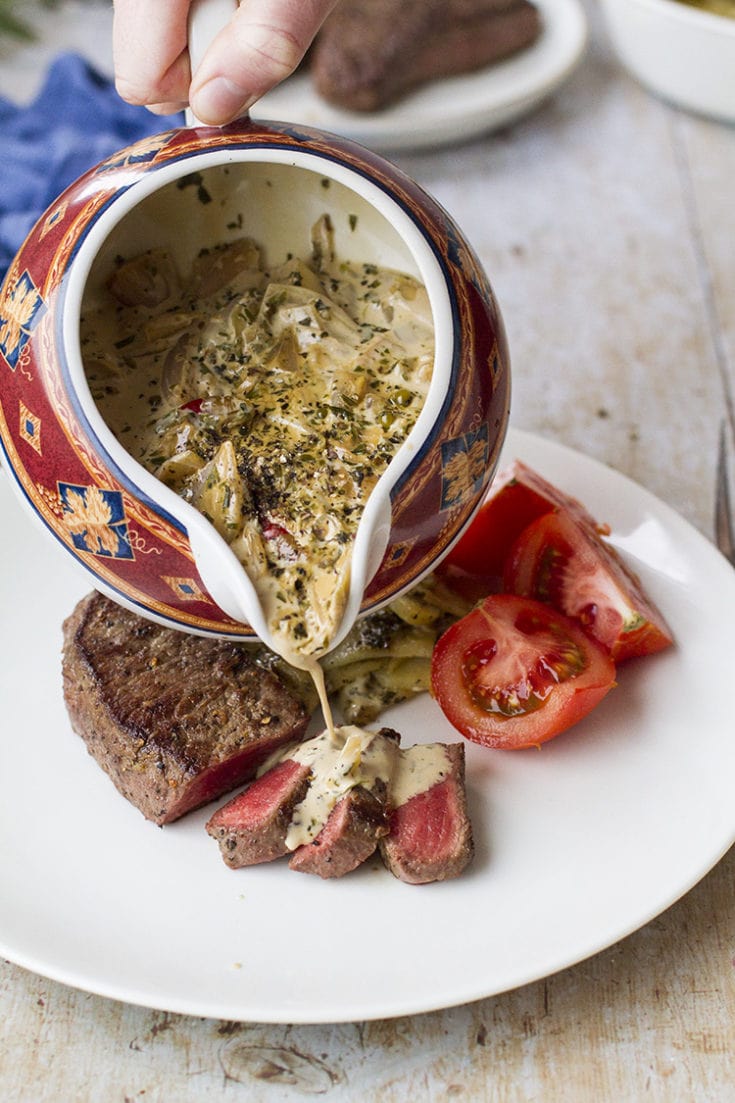 Peri Peri Cream Sauce (The BEST Steak Sauce!) - Ginger with Spice