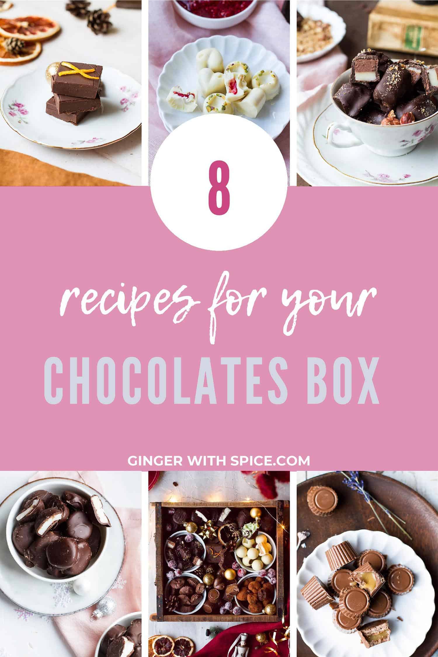 Christmas Chocolates Box Recipes (Perfect Edible Gift!) - Ginger with Spice