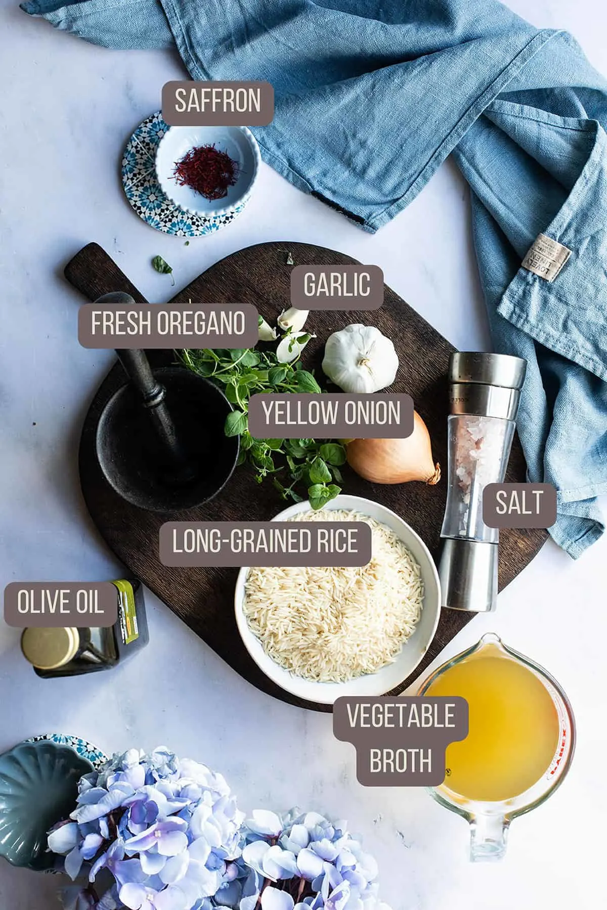 Spanish Saffron Rice (Arroz al Azafrán) - Ginger with Spice