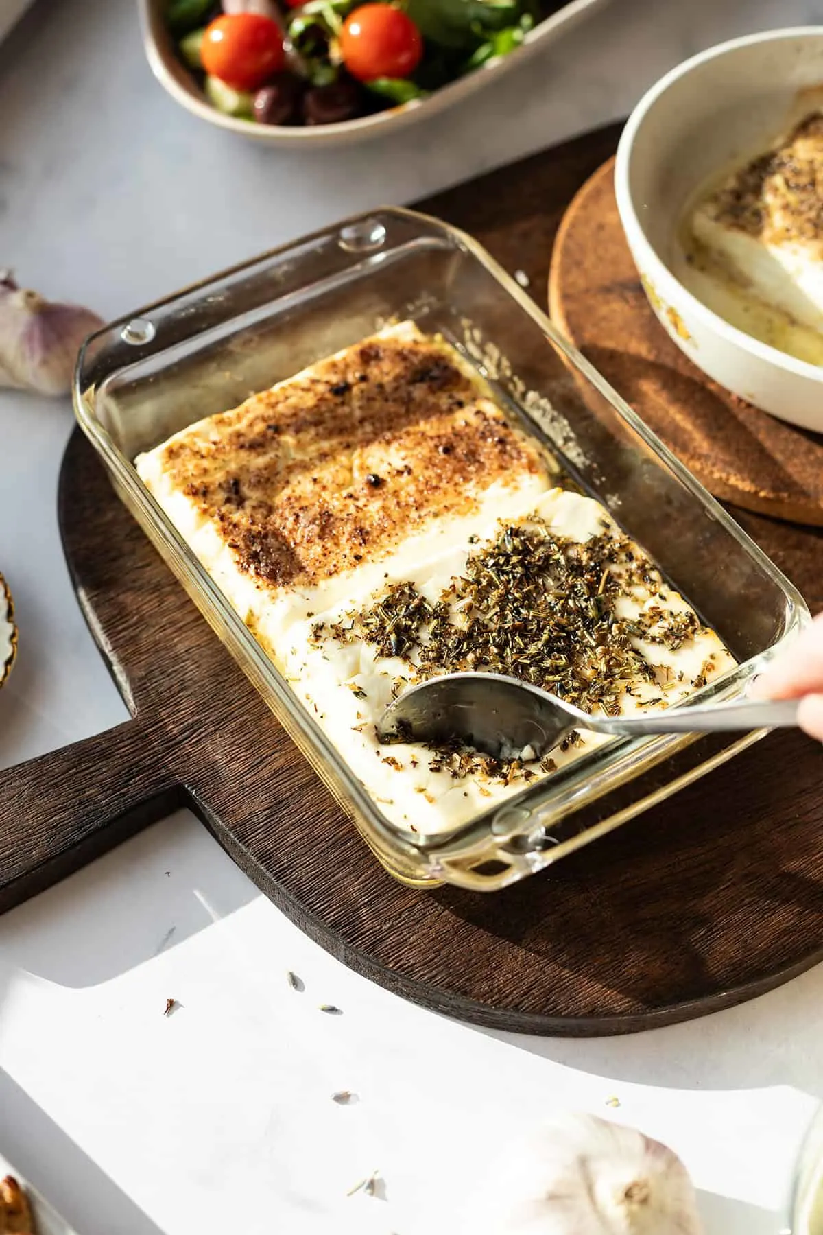 3 Delicious Baked Feta Cheese Recipes - Ginger with Spice