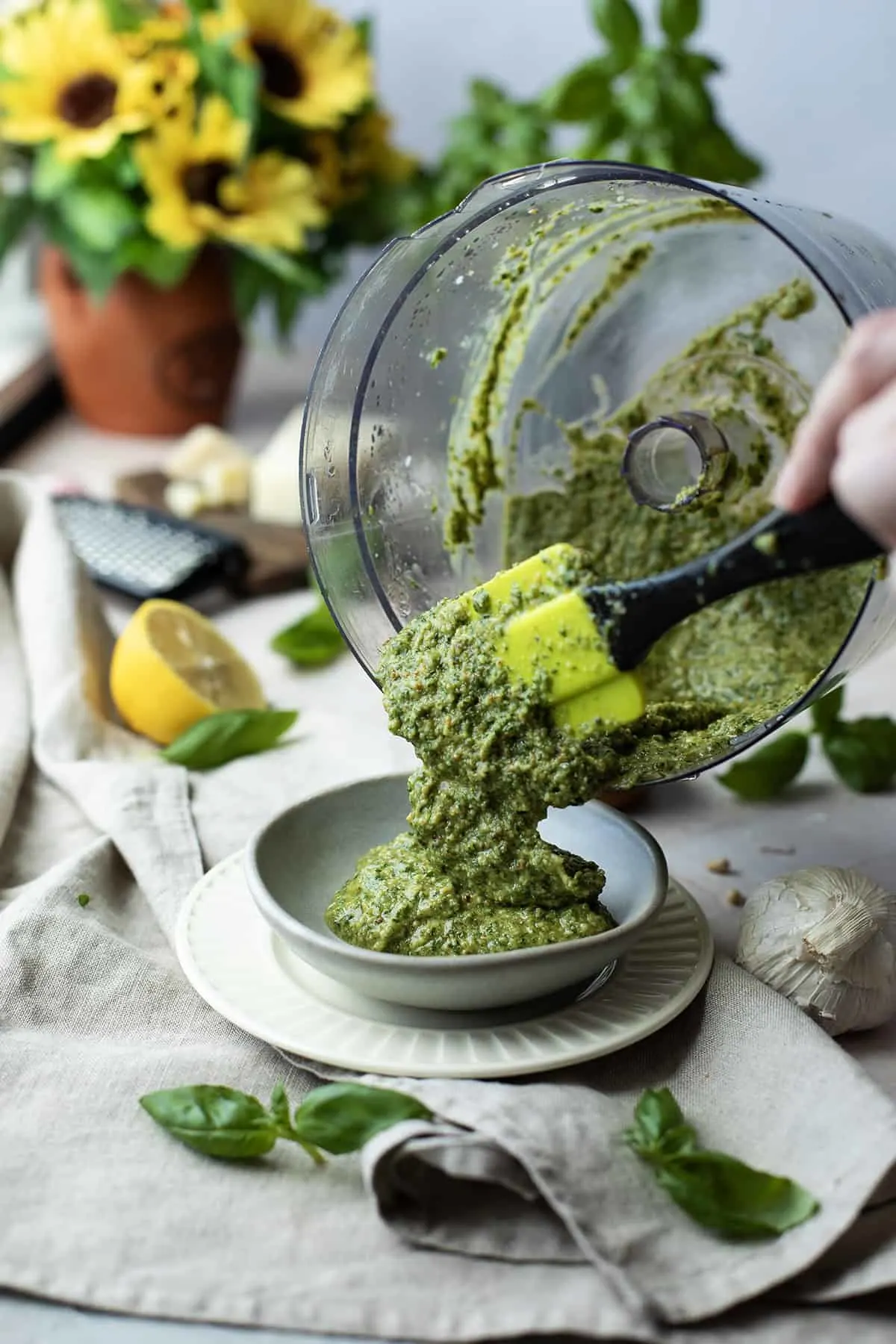 Easy Homemade Pesto from Scratch - Ginger with Spice