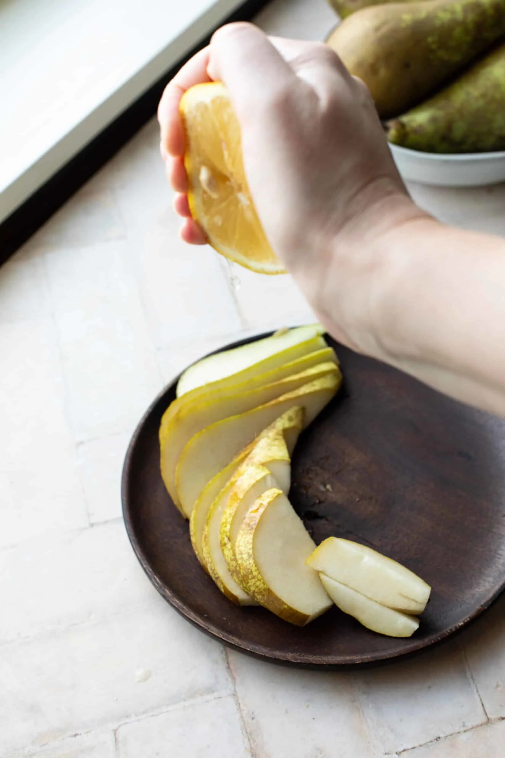 Prosciutto Pear and Manchego Appetizer - Ginger with Spice