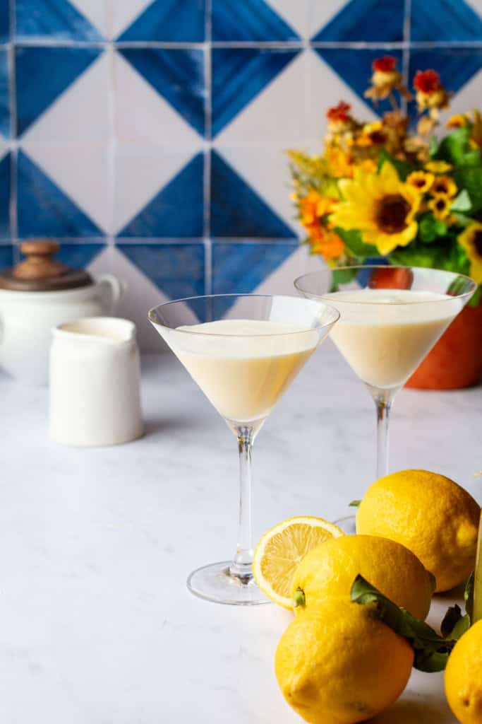 Creamy Limoncello Martini (Lemon Pie-Tini) - Ginger with Spice